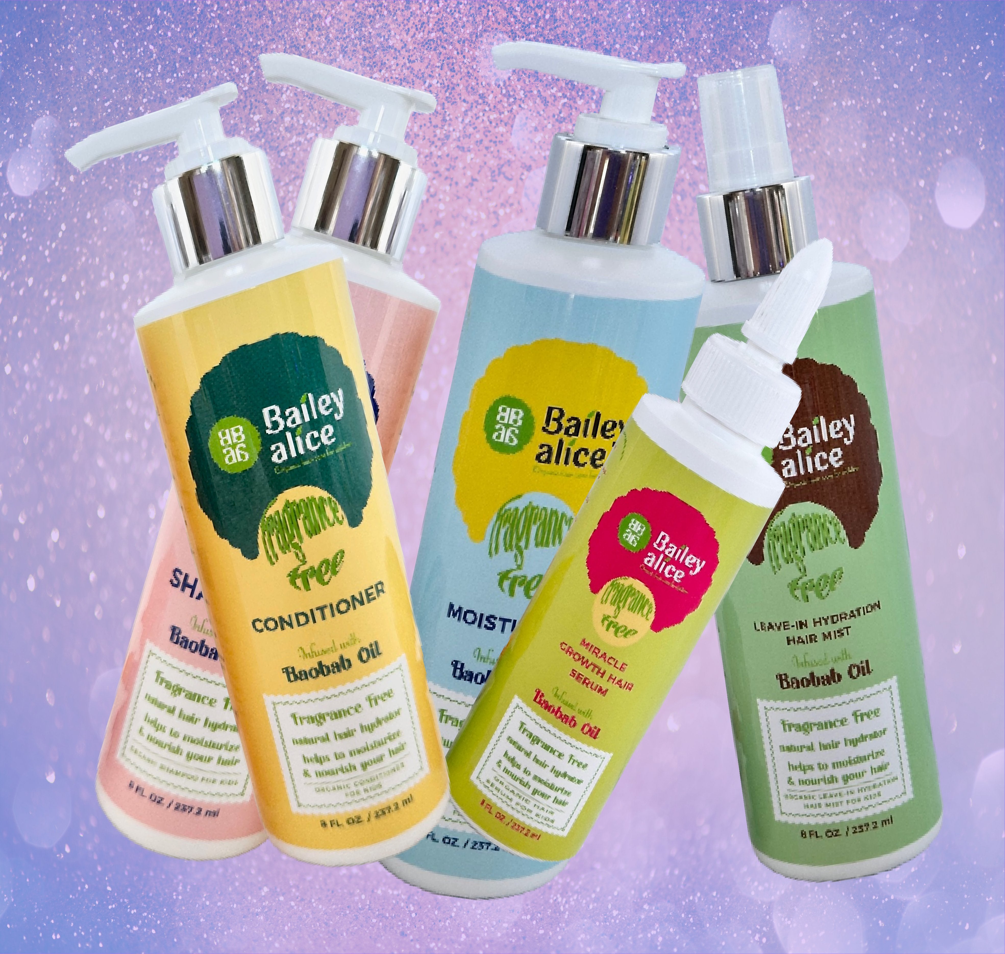 Fragrance Free Complete Set – Bailey Alice